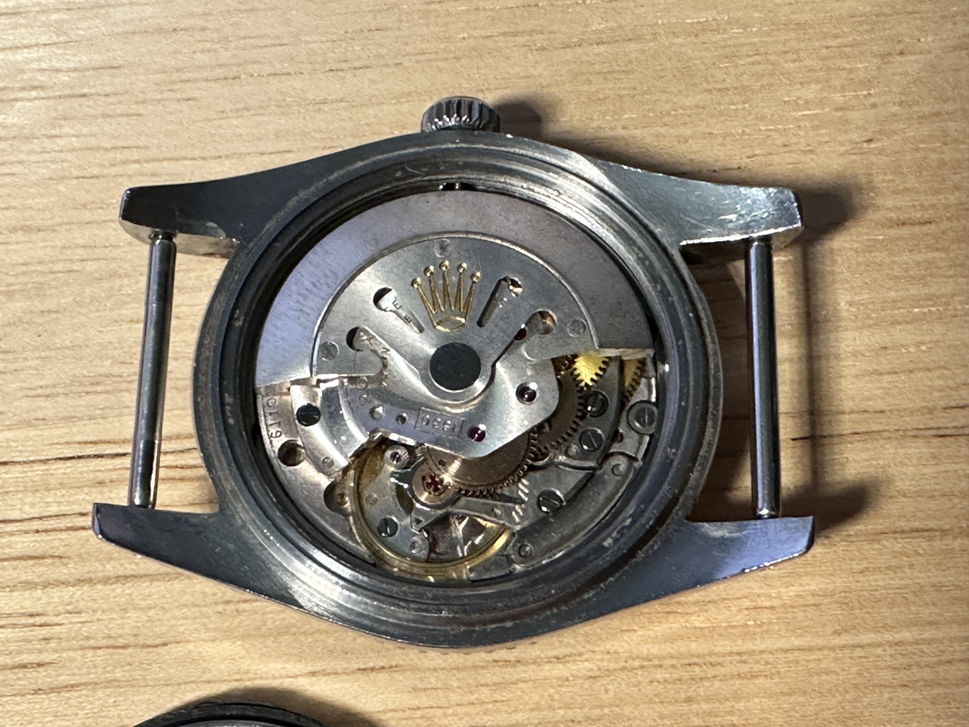 For Sale: 1958 Rolex 5508 Submariner, Gilt Caramel Tropical Radium Dial ...